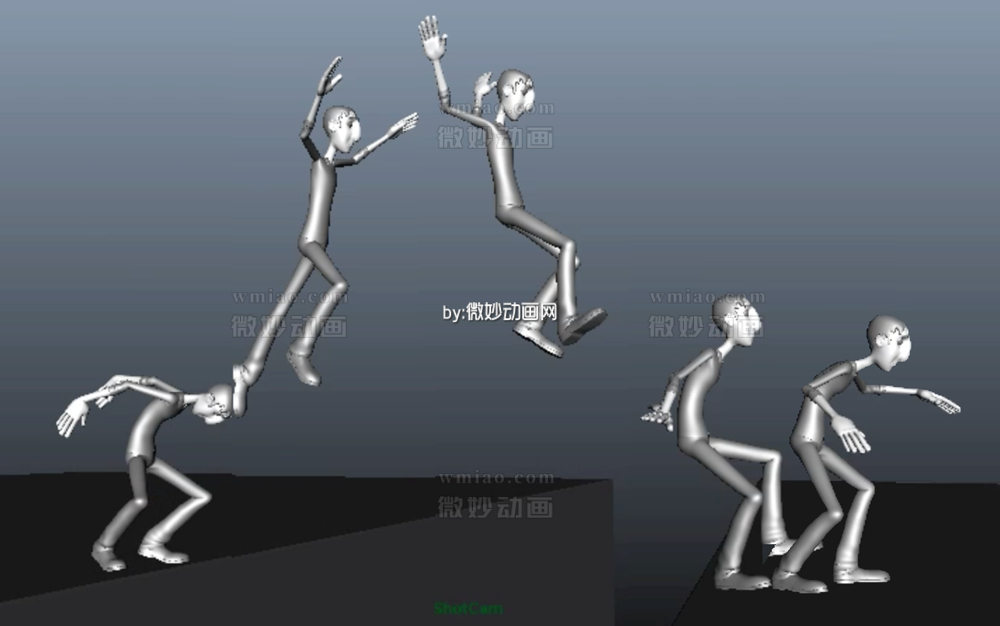弗雷德卡通男孩人物maya模型下载 欧美精品模型下载 - CG模型 - 微妙网wmiao.com