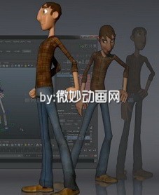 弗雷德卡通男孩人物maya模型下载 欧美精品模型下载 - CG模型 - 微妙网wmiao.com