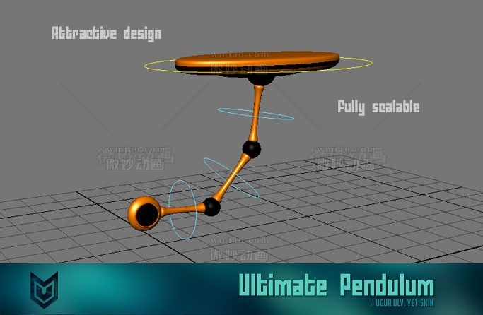 国外练习跟随专用，动画师必不可少的rig模型 - CG模型 - 微妙网wmiao.com