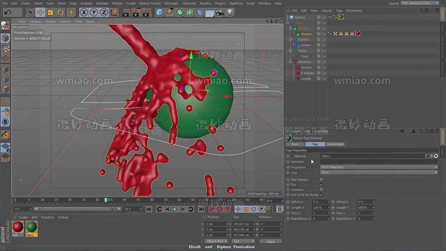 RealFlow高端流体模拟教程Realflow High End Fluid Simulations in Cinema 4D - 共享教程 ...