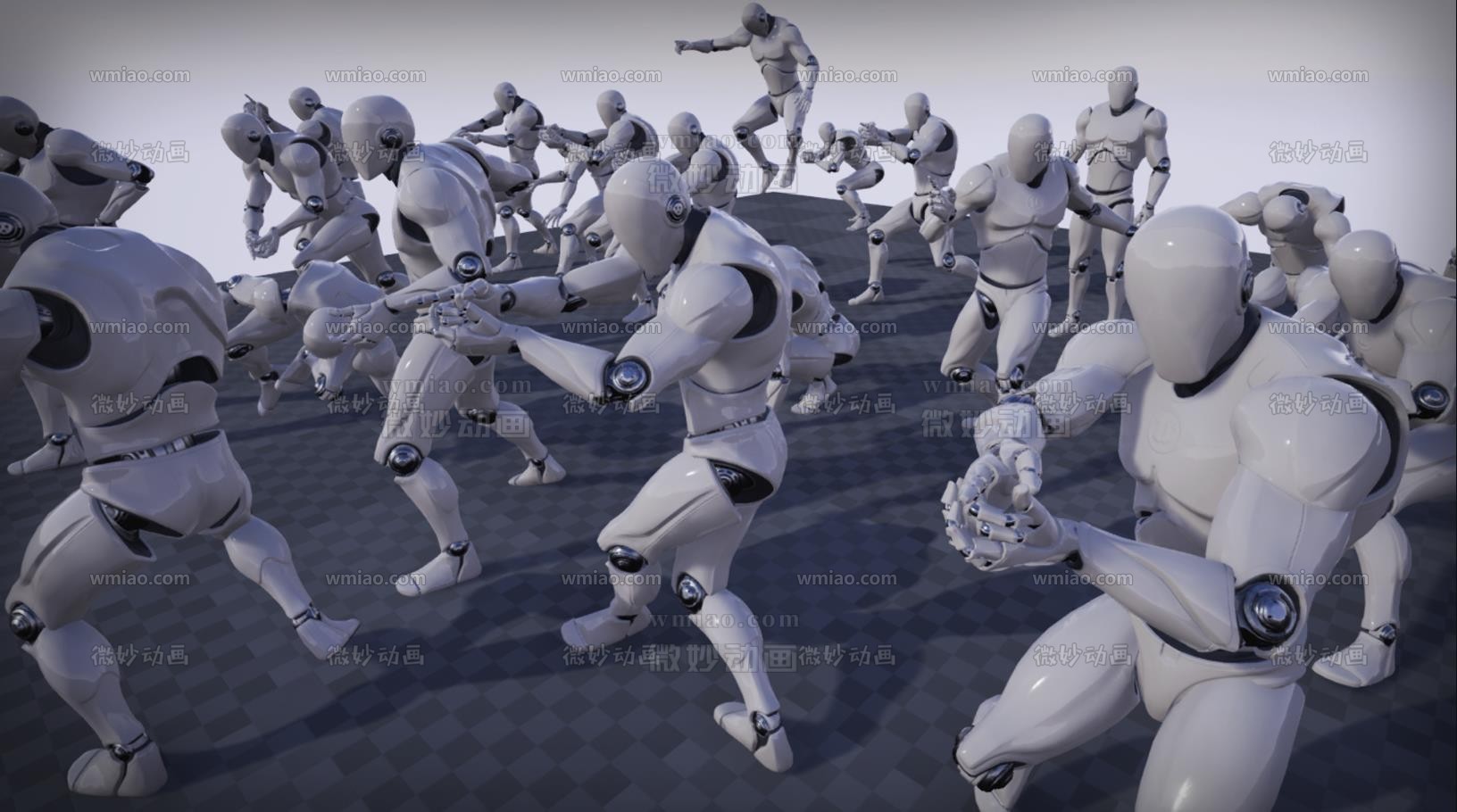 UE4人物角色动作库Kubold Pistol Animset Pro - UE资源 - 微妙网wmiao.com