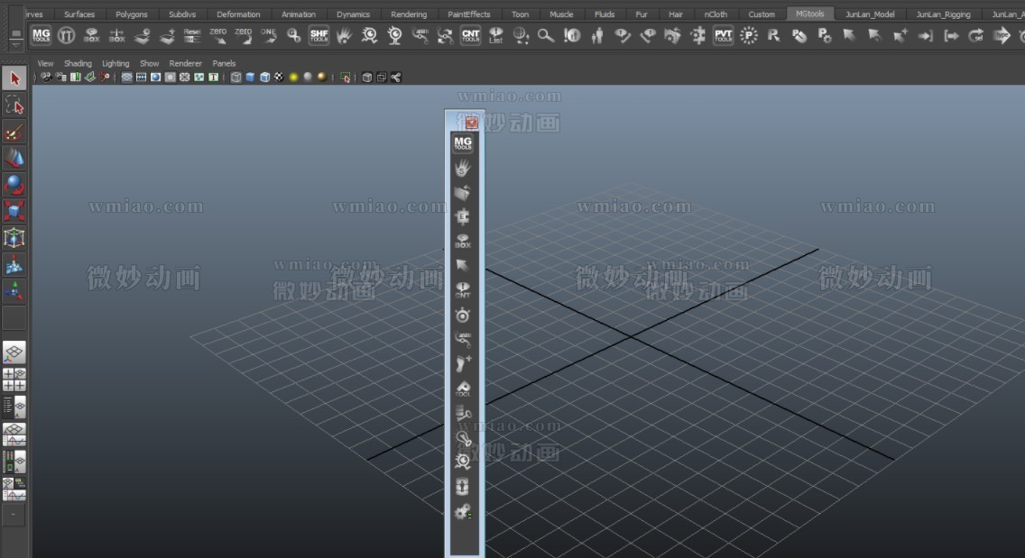 MAYA专业版-动画师必备插件高级工具箱MGtools插件附中文教程 - 脚本插件 - 微妙网wmiao.com