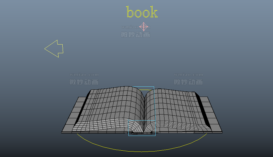 书绑定Maya模型 - CG模型 - 微妙网wmiao.com
