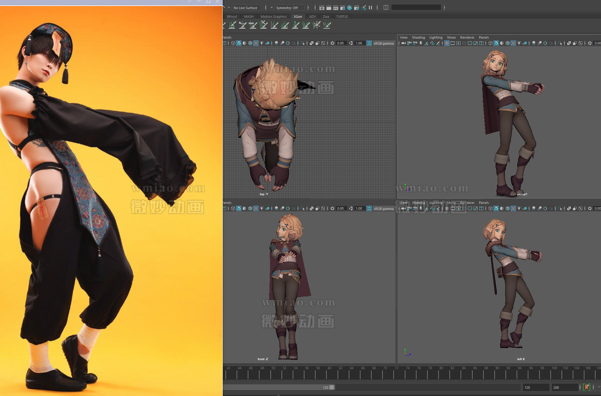 2023年4月份pose练习 - pose练习 - 微妙网wmiao.com