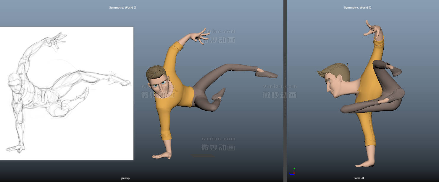 poooesssss - pose练习 - 微妙网wmiao.com